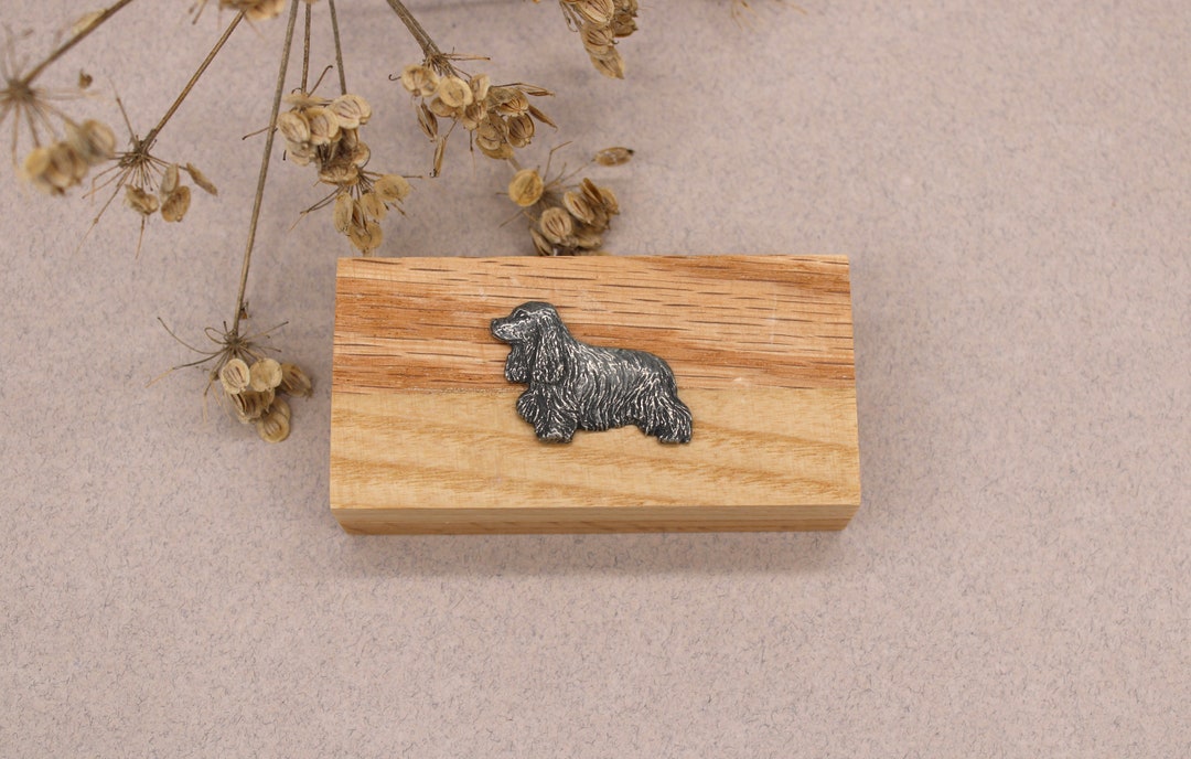 Cocker Spaniel Earring Box - Cocker Spaniel Wooden Box - Cocker Spaniel ...