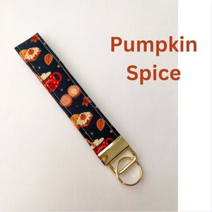 Fall Keychain Wristlet | Keyfob | Fabric Key Wristlet | Car Key ...