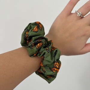 Butterfly Scrunchie, Spring Scrunchies, Women’s Hair Accessories - Etsy