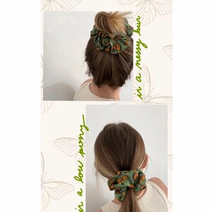 Butterfly Scrunchie, Spring Scrunchies, Women’s Hair Accessories - Etsy