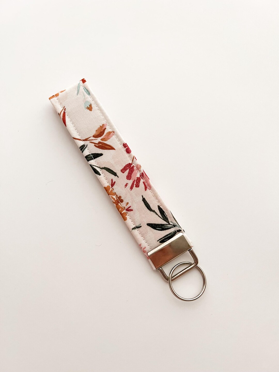 Floral Keychain Wristlet, Key Fob, Wristlet for Keys, Car Key ...