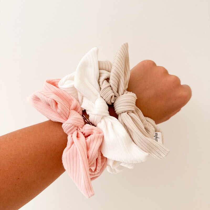 Bow Scrunchie - Etsy