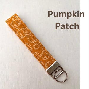 Fall Keychain Wristlet | Keyfob | Fabric Key Wristlet | Car Key ...