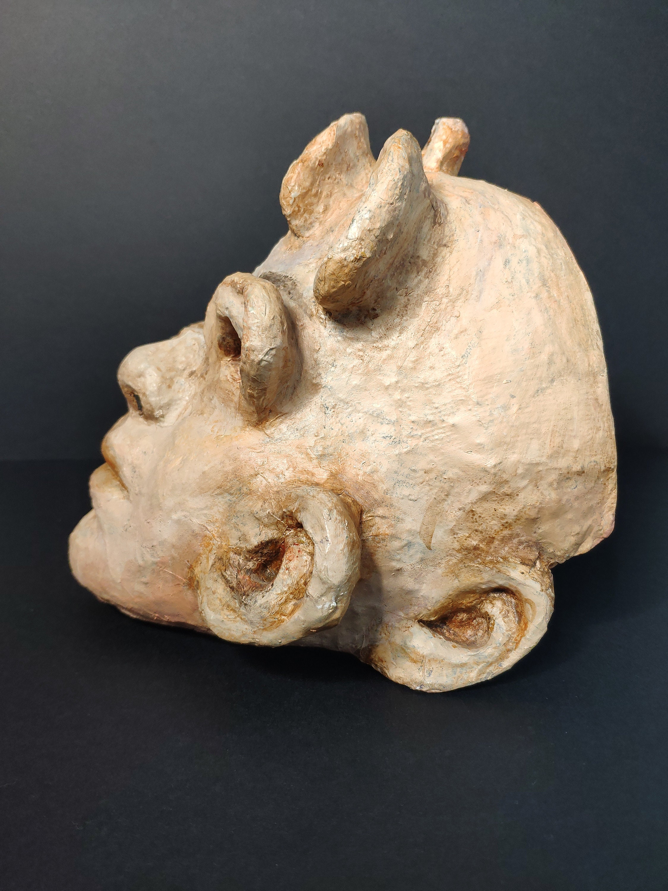 Mysterious Mask / Scary Mask Full Face - Etsy