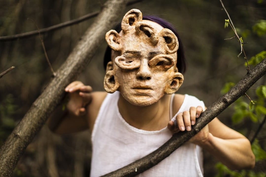 Mysterious Mask / Scary Mask Full Face - Etsy