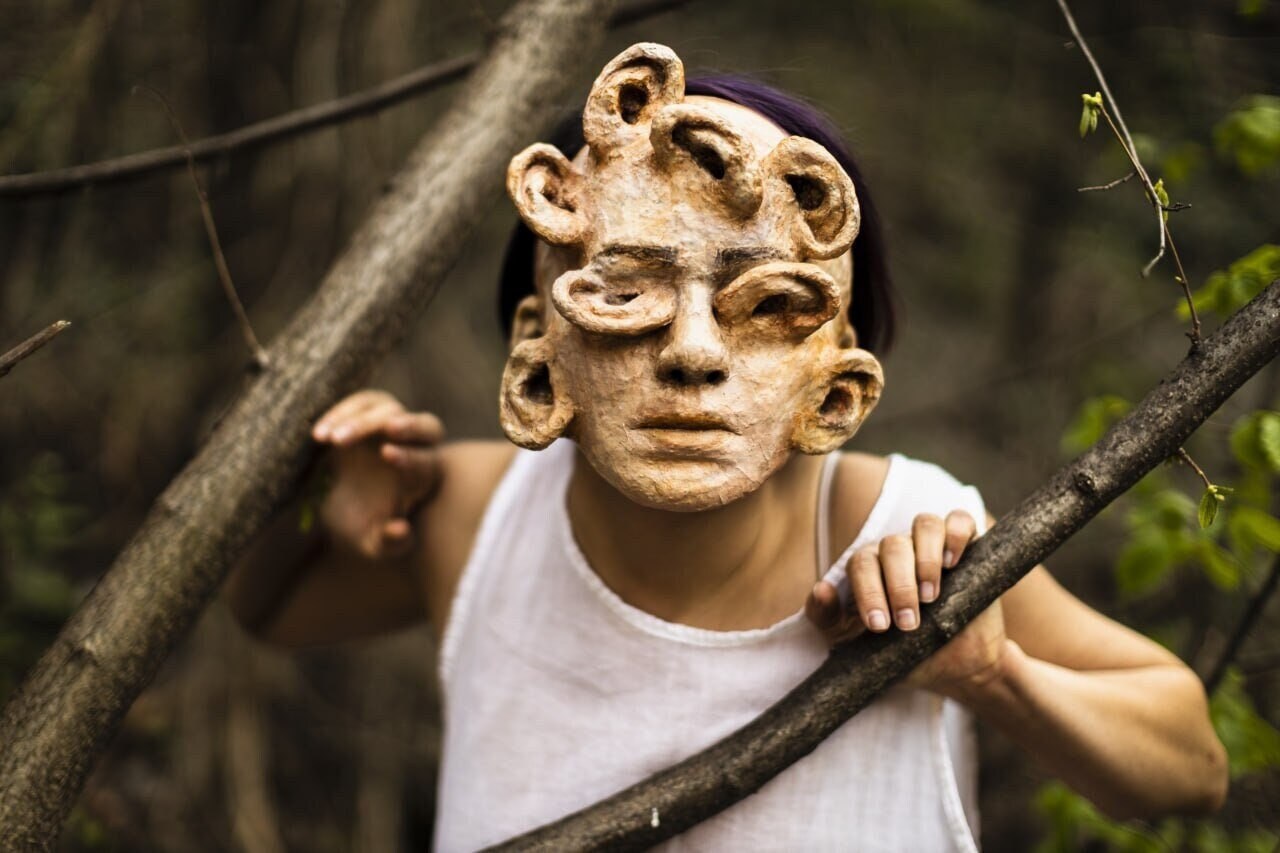 Mysterious Mask / Scary Mask Full Face - Etsy