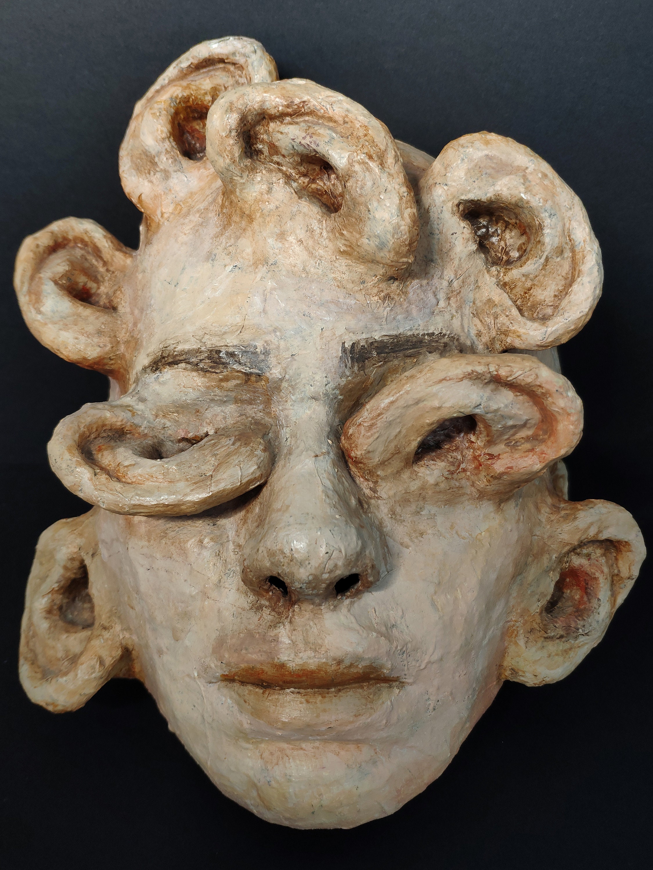 Mysterious Mask / Scary Mask Full Face - Etsy