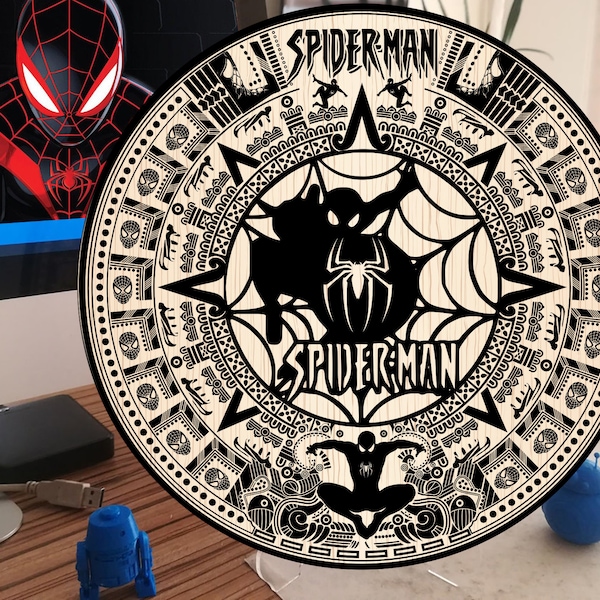 Laser Cut Files Spiderman - Etsy