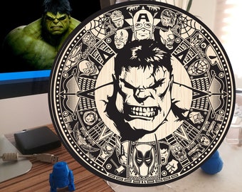 Hulk Laser Svg - Etsy Ireland