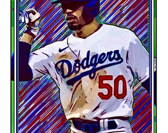 Mookie Betts Art - Etsy
