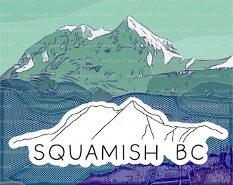 Squamish Sticker - Etsy Canada