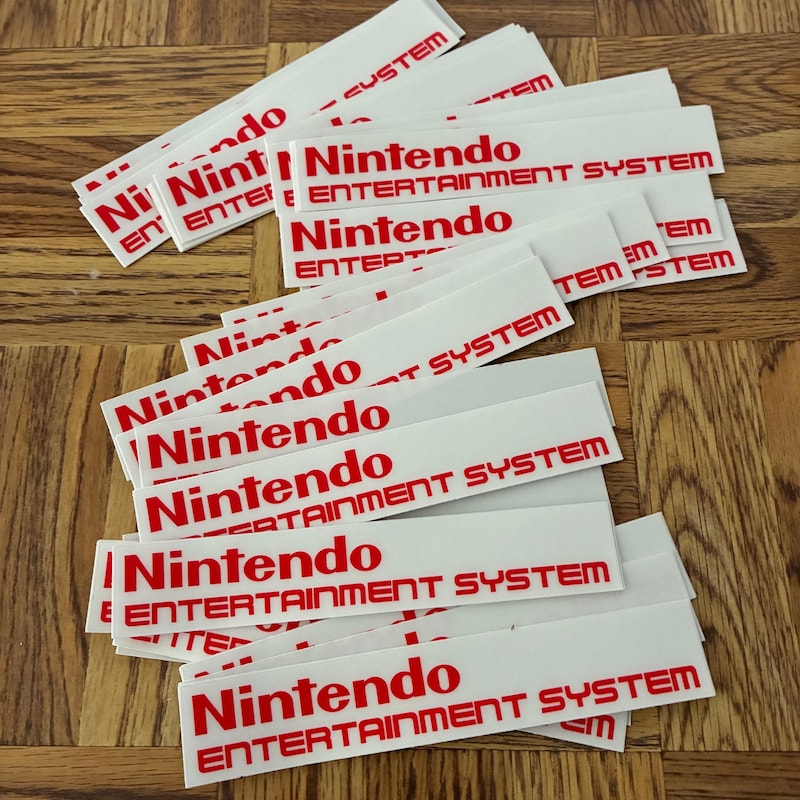 Nintendo Stickers - Etsy