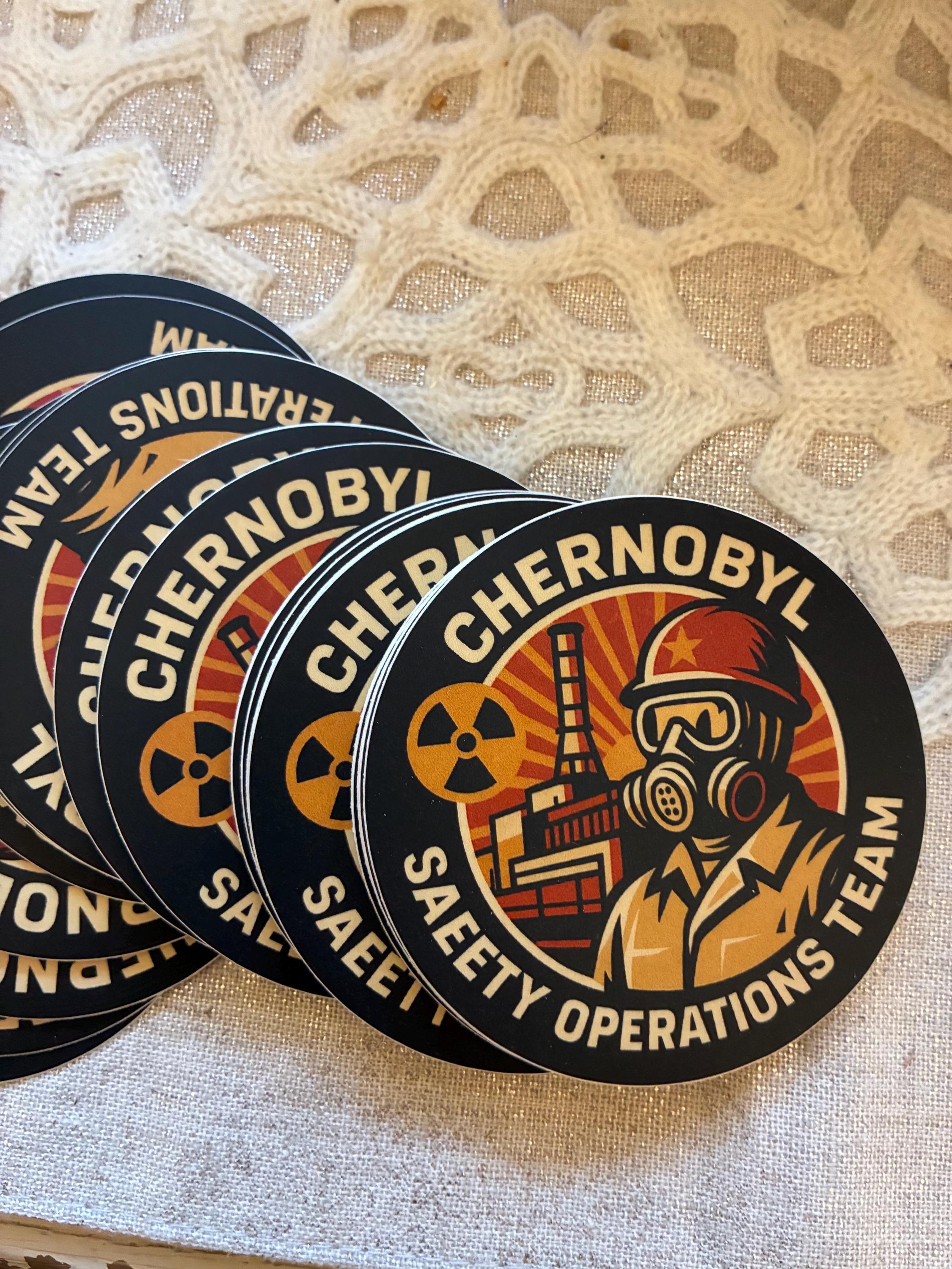 Chernobyl Safety Operations Team Sticker - Etsy