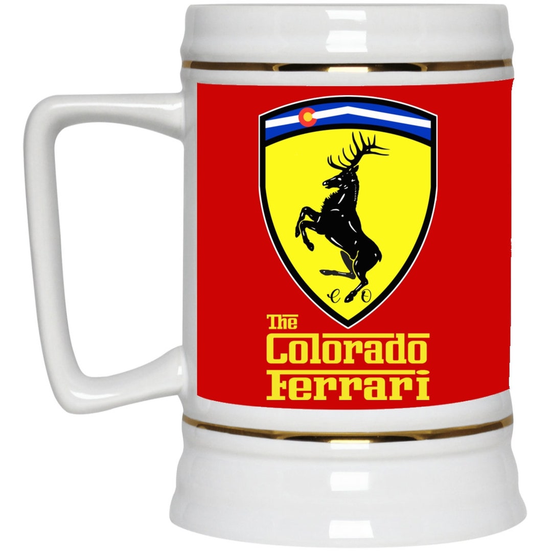 The Colorado Ferrari 22oz. Beer Stein - Etsy
