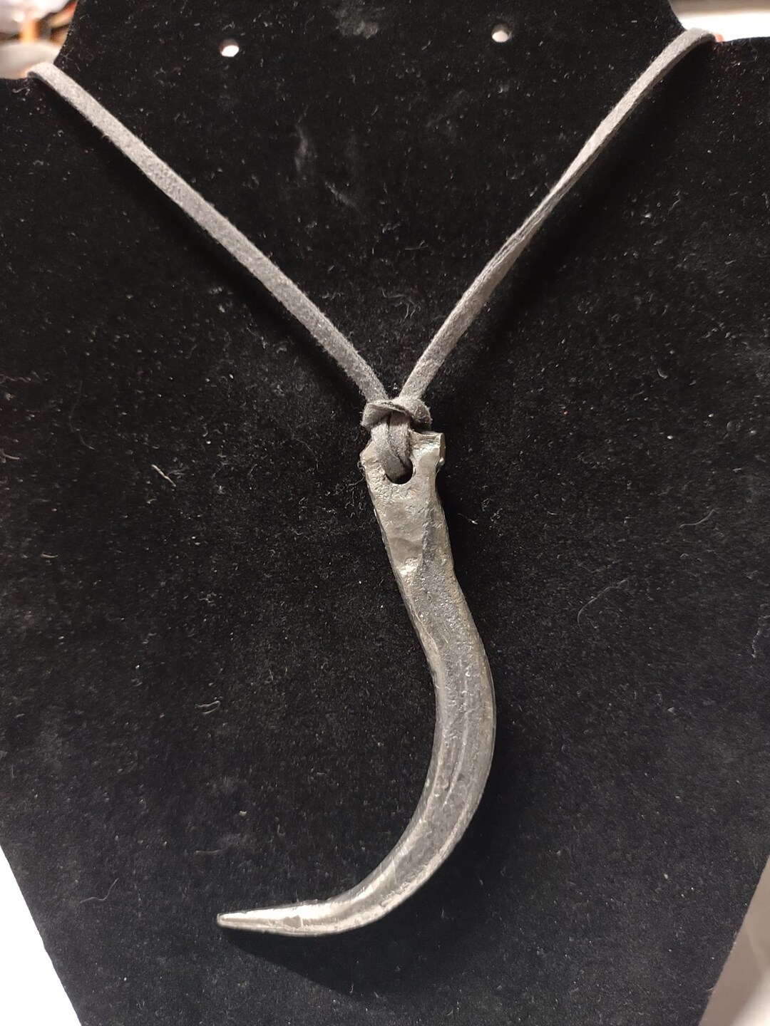 Iron Wyvern Talon Necklace - Hand Forged - Etsy