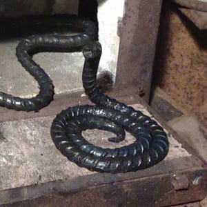 Rebar Snakes (1 Foot-3 Foot) - Etsy