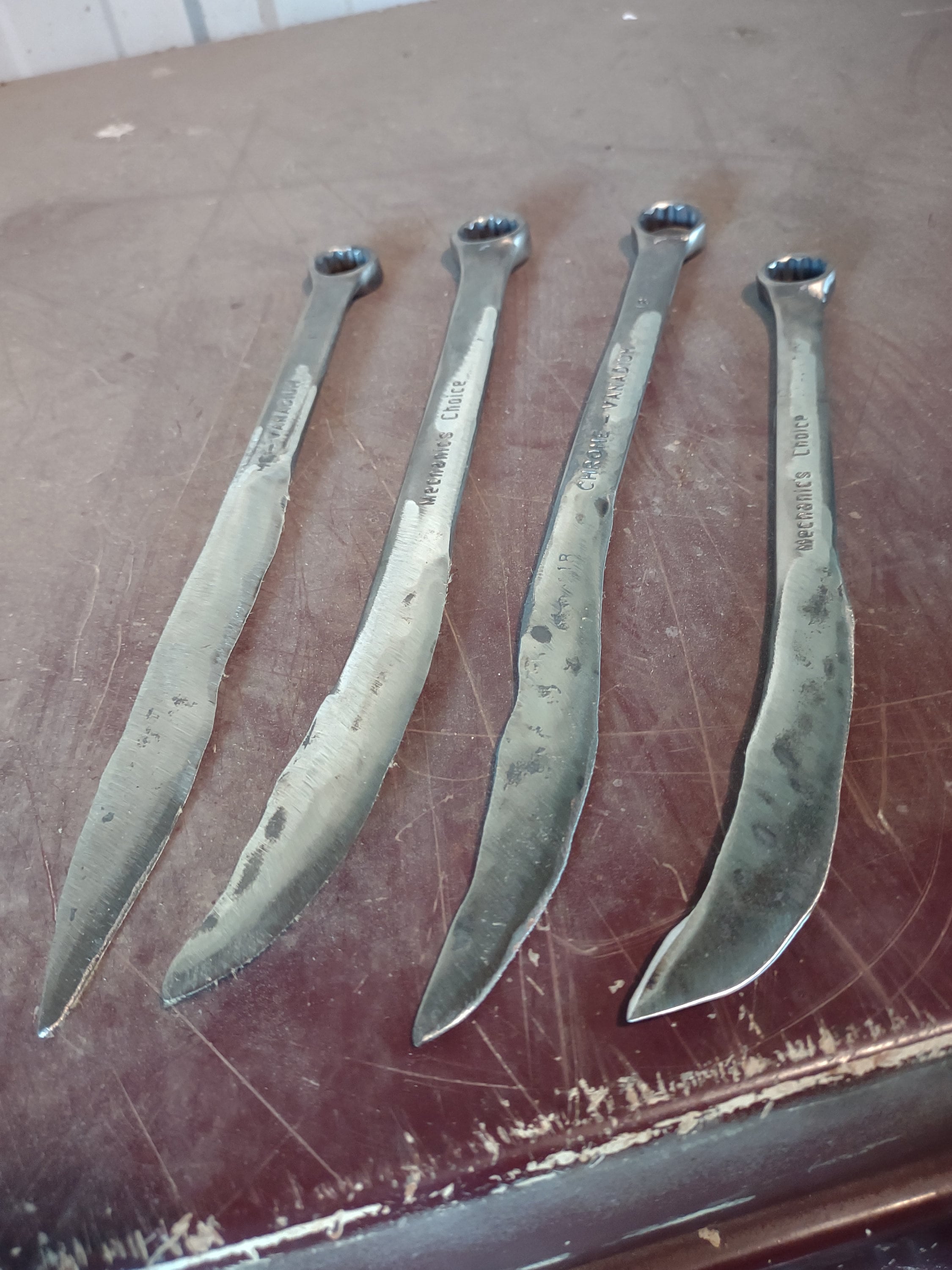 Hand Forged Wrench Knife - Etsy Canada