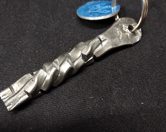 Hand Forged Miniature Rose Blacksmith Pendant/keychain - Etsy