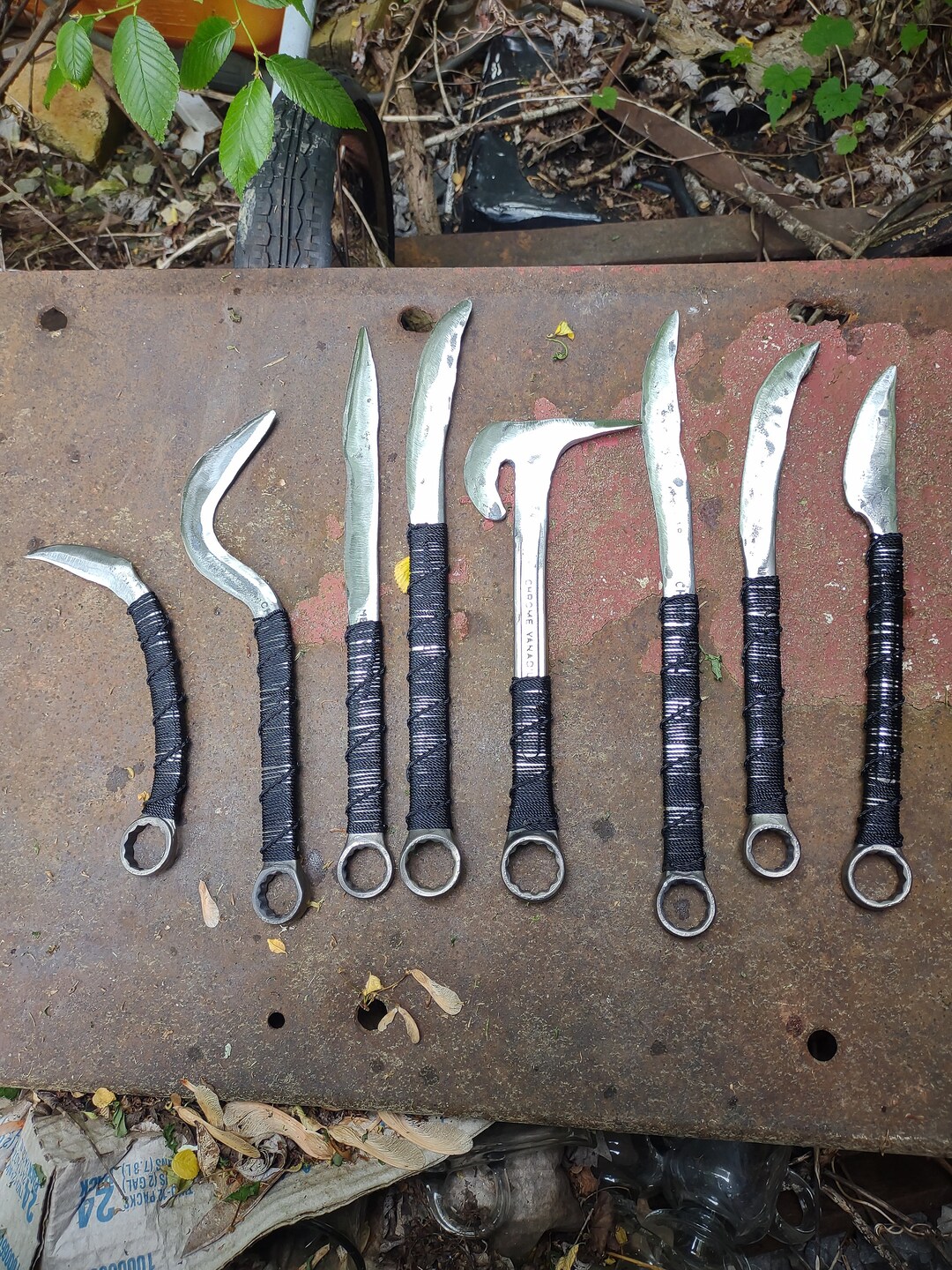 Hand Forged Wrench Knife - Etsy Canada