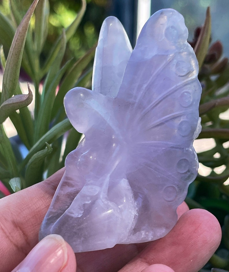 Fluorite Crystal Fairy/ Crystal Carving/healings - Etsy