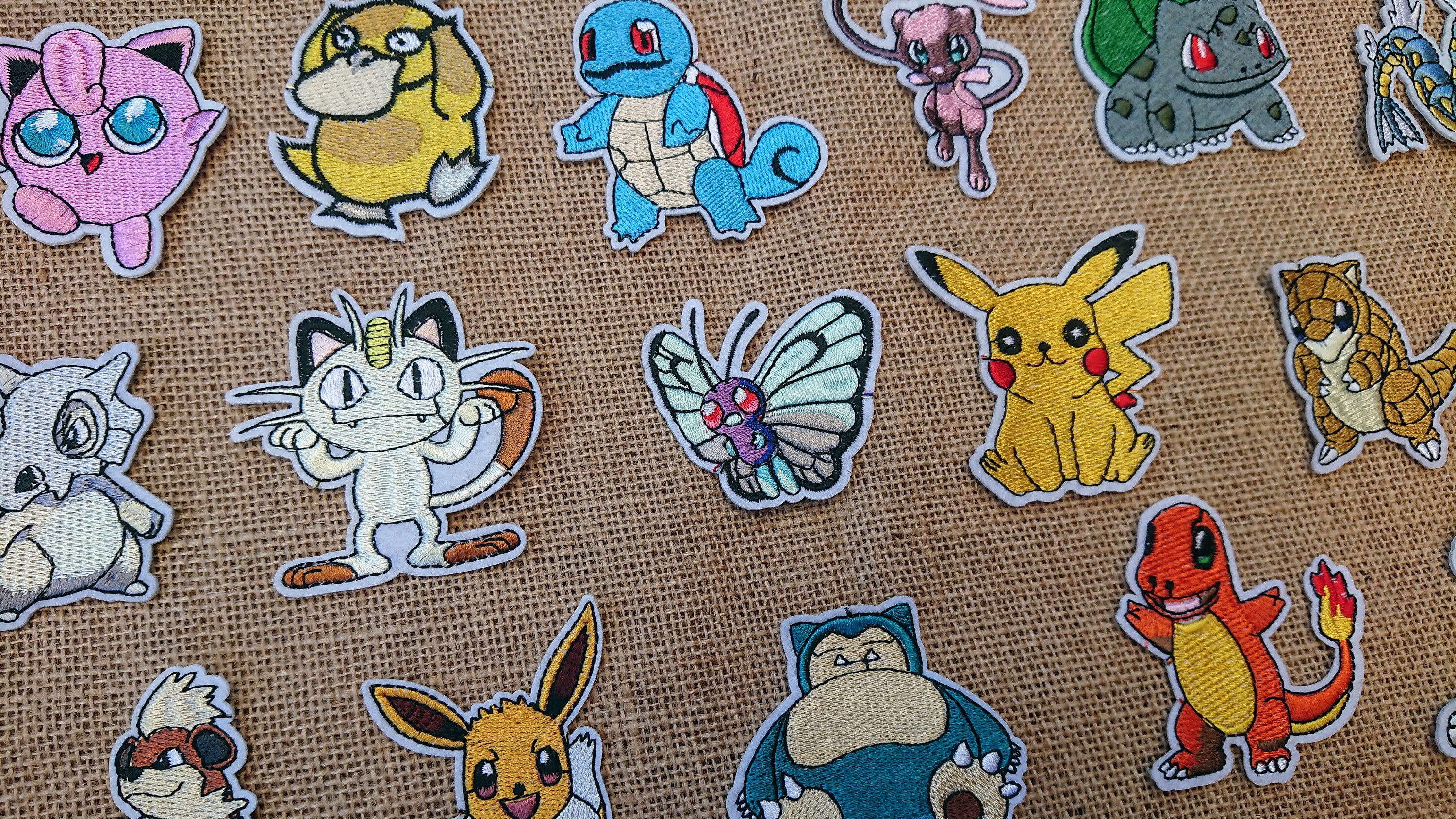 Pokemon Iron on Sew on Patch Poke Ball Pikachu Psyduck Cubone - Etsy ...