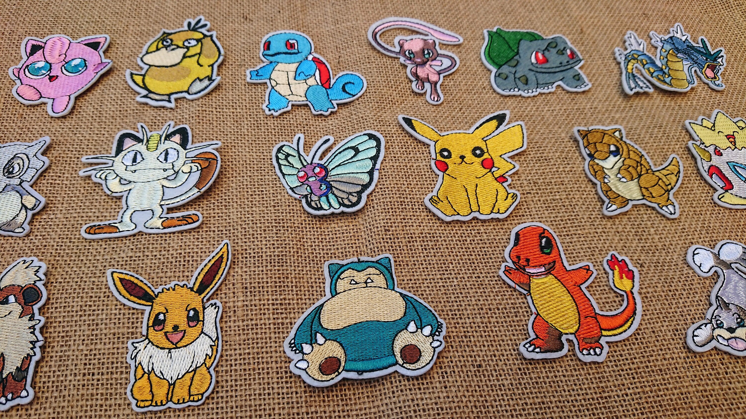 Pokemon Iron on Sew on Patch Poke Ball Pikachu Psyduck Cubone - Etsy ...