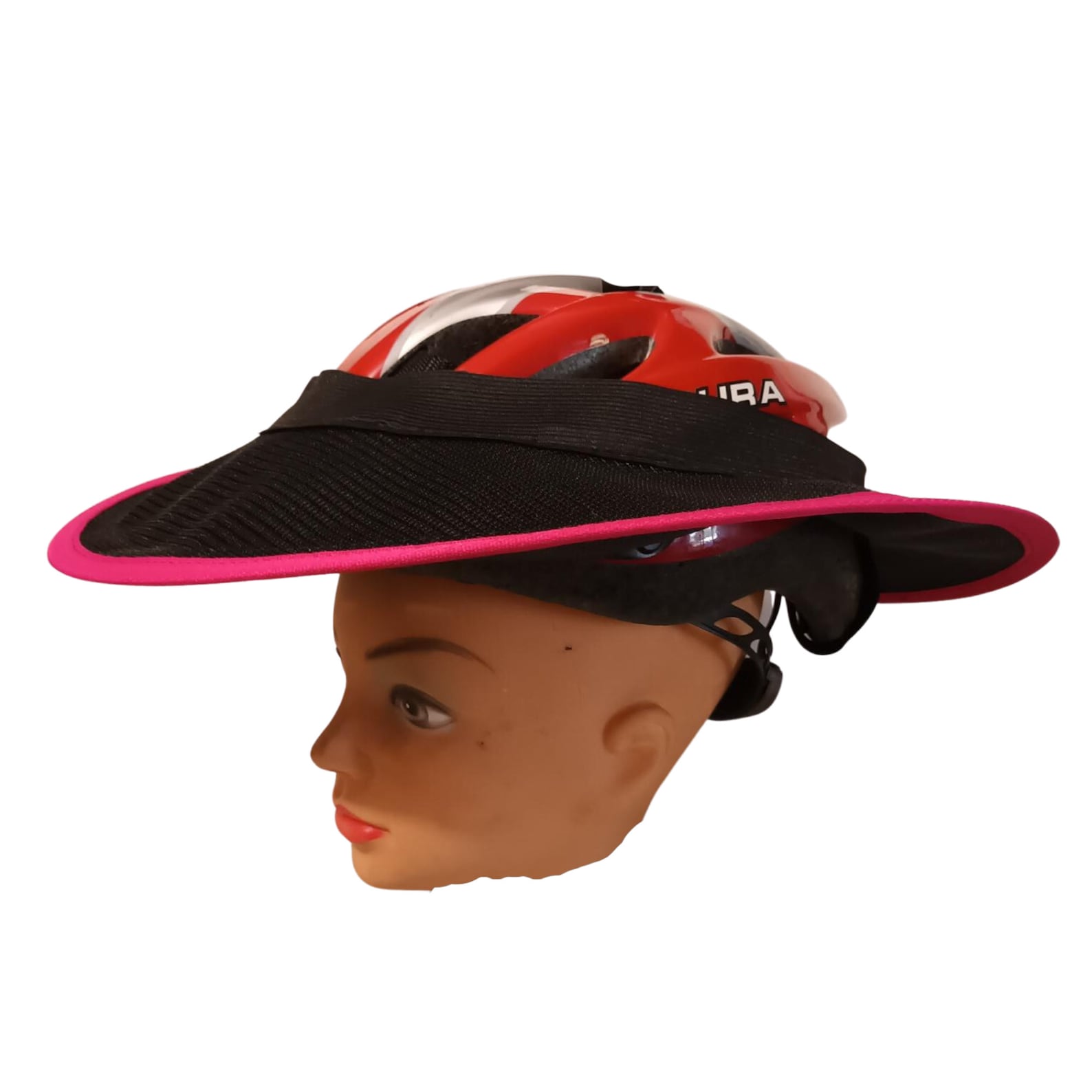 Bicycle Helmet Brim Shade Tight Knit Mest Sun Visor V Shape Helmet With ...