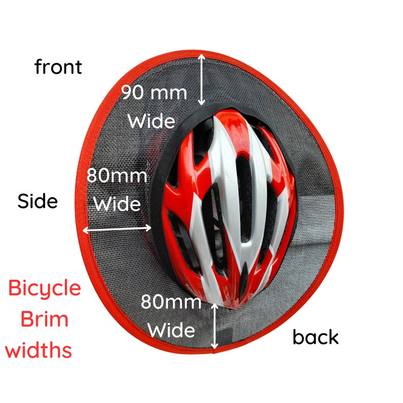 Bicycle Helmet Brim Shade Tight Knit Mest Sun Visor V Shape Helmet With ...