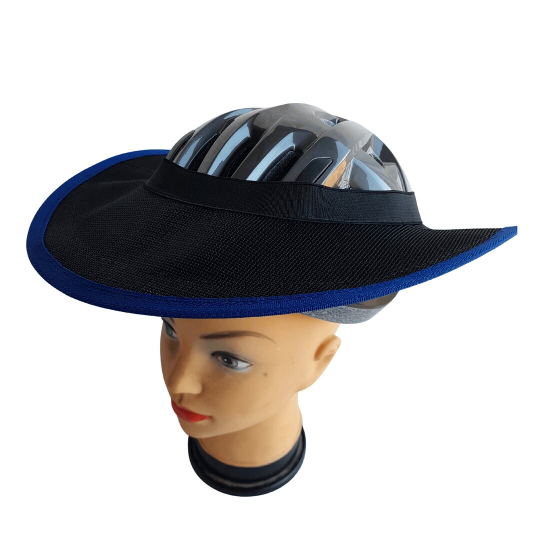Bicycle Helmet Brim Tite Knitt Shade Mesh Sun Visor Round Shape With ...