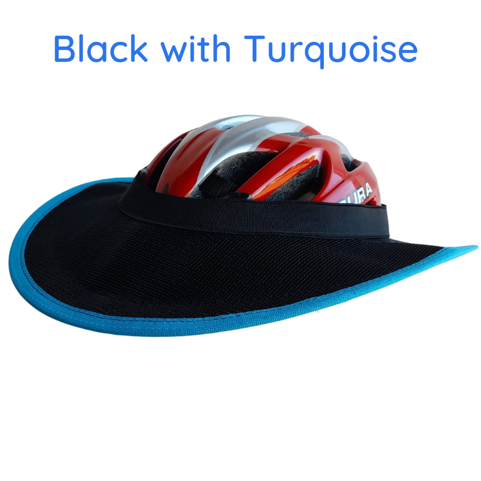 Bicycle Helmet Brim Shade Tight Knit Mest Sun Visor V Shape Helmet With ...