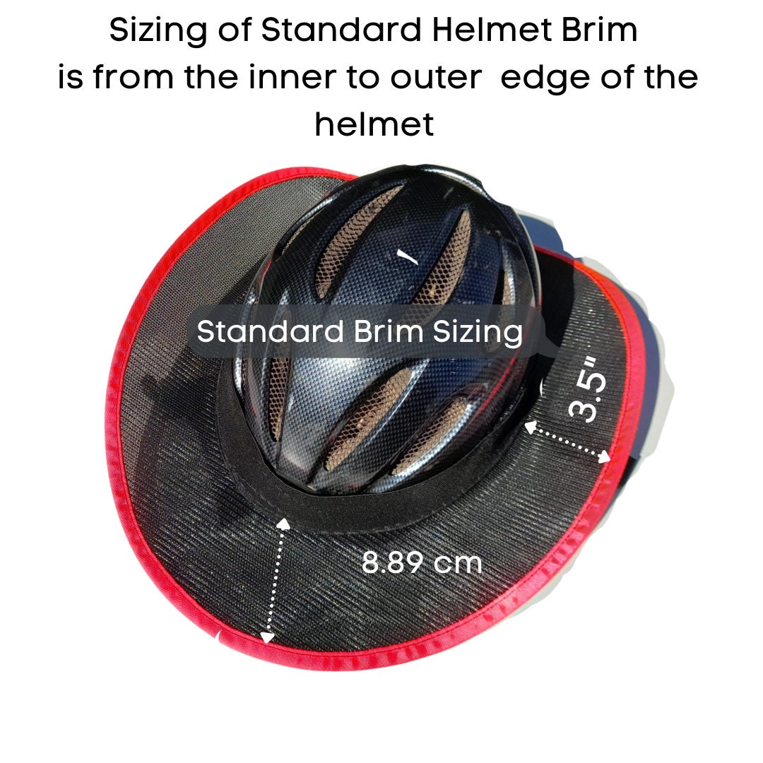 Horse Riding Standard Helmet Brim Sun Visor Shade All Black - Etsy