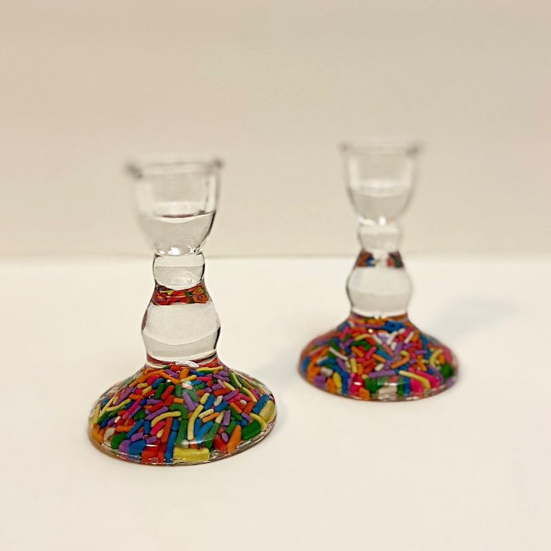 Colorful Candles - Etsy