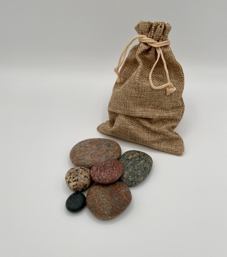 Stone Stack Sack: Re-stackable Desktop Rustic Puzzle - Natural Cairn ...