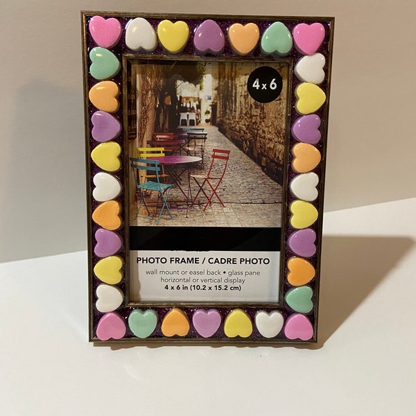 Conversation Heart Picture Frame - Etsy