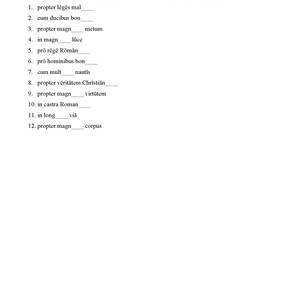 Henle Year 1 Units 1-8 Latin Exercise Workbook (CH B) - Etsy