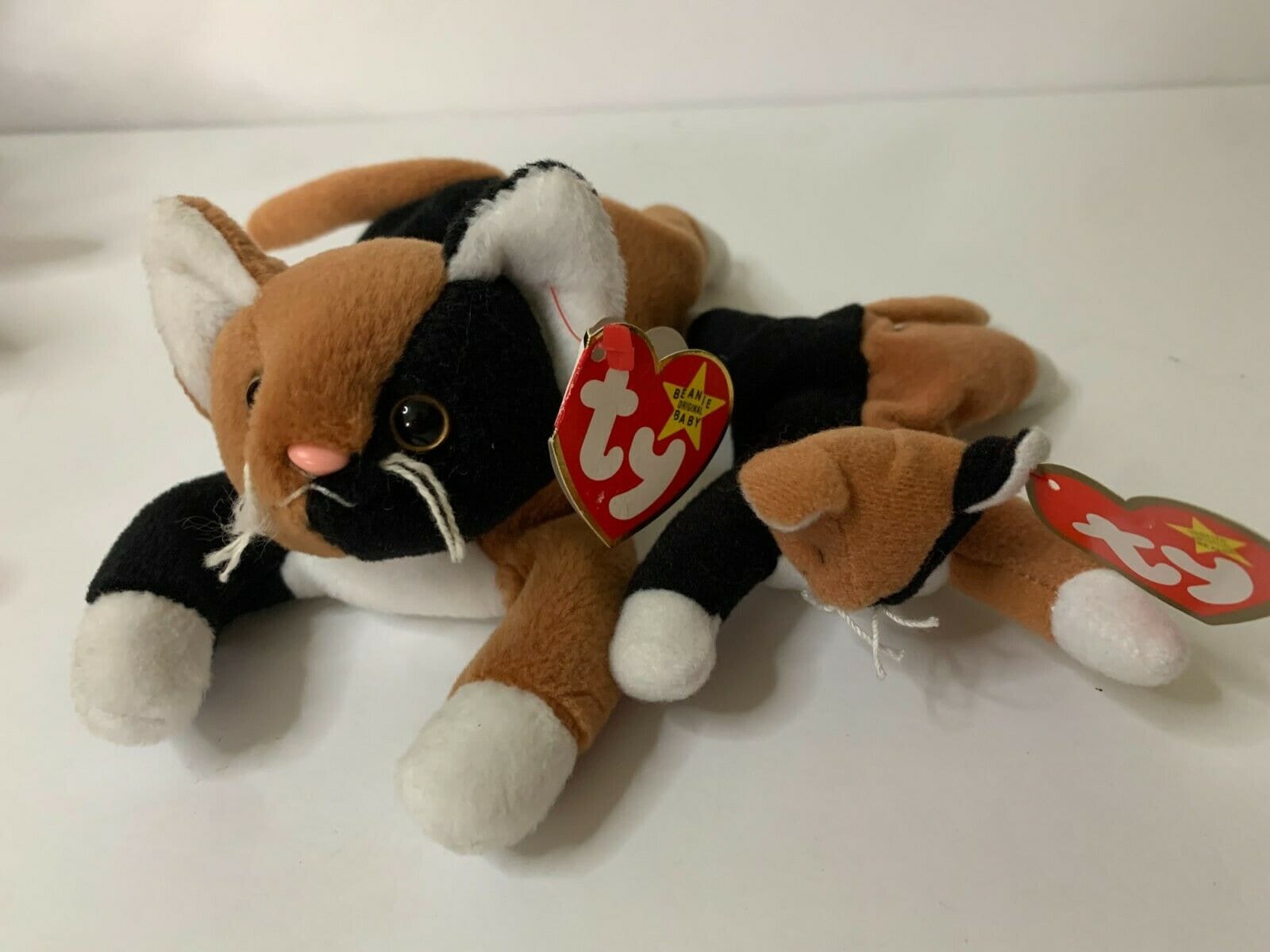 Collectible Brown and White Cat Chip Cat Lover Gift Vintage TY Beanie ...