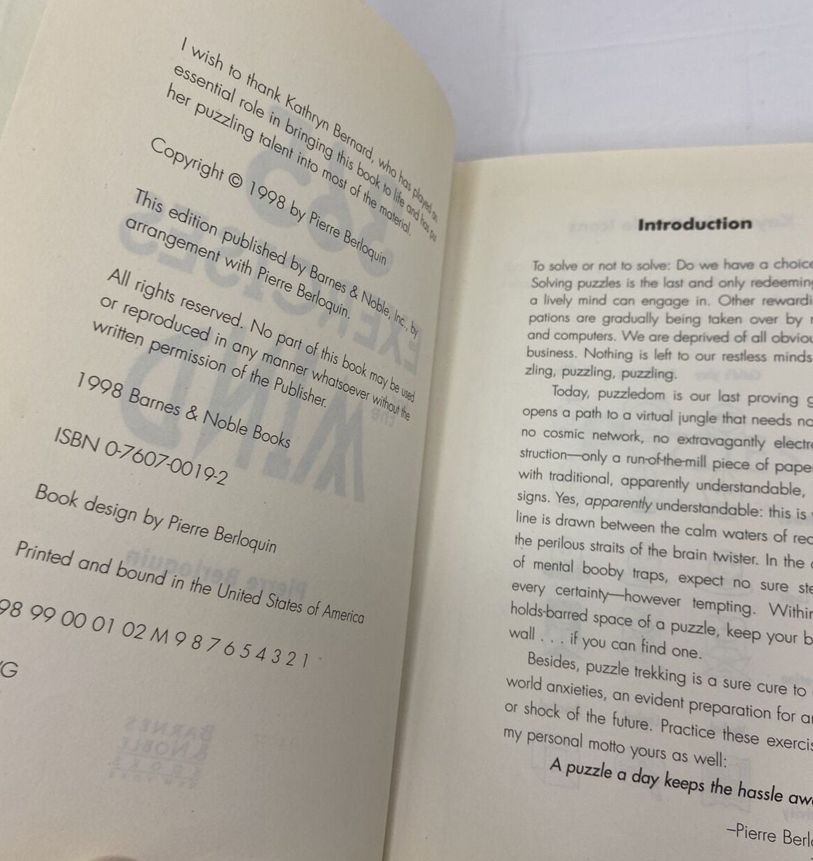 Retro 3 Mind Games Book Set Puzzles Mind Exercises Curious - Etsy