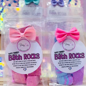 Super Foaming Colourful BATH ROCKS for Adults/kids | Cute Fun Scented ...