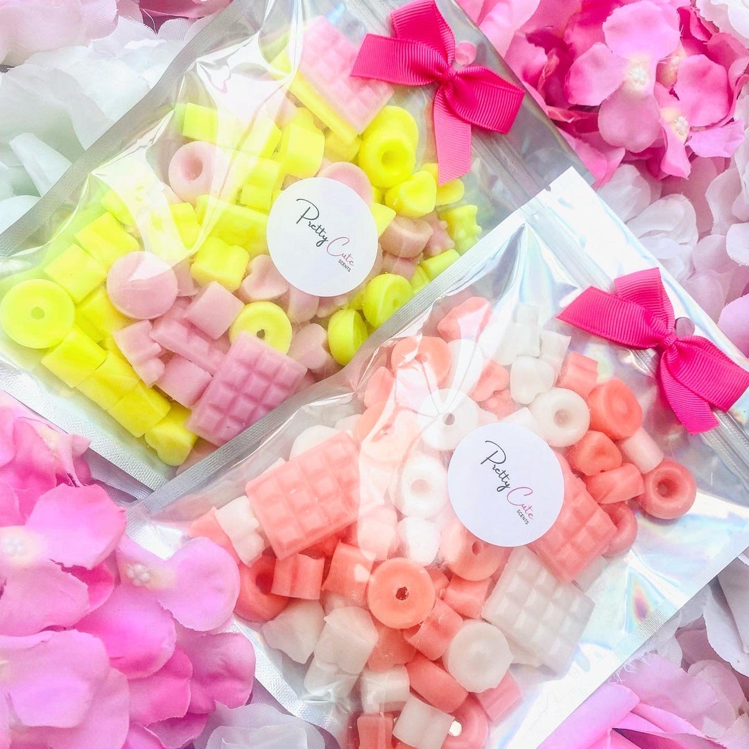 SUPERSIZED Soy Wax Mini Shape Melts Strong Fragrance Cute - Etsy