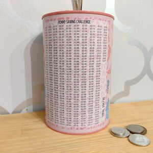 1p Penny Tin Tracker Sticker Money Saving Challenge 2023 - Etsy UK