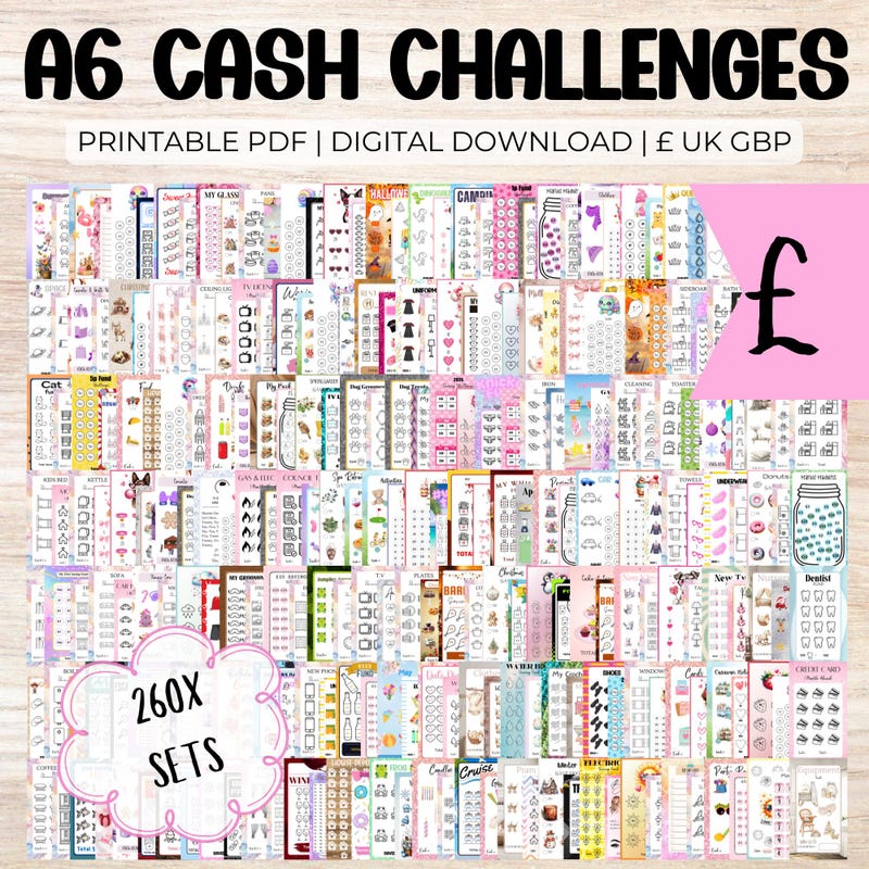 Cash Stuffing Envelope - Etsy UK