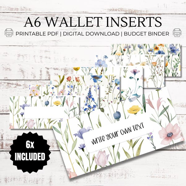Flower A6 Envelope - Etsy UK