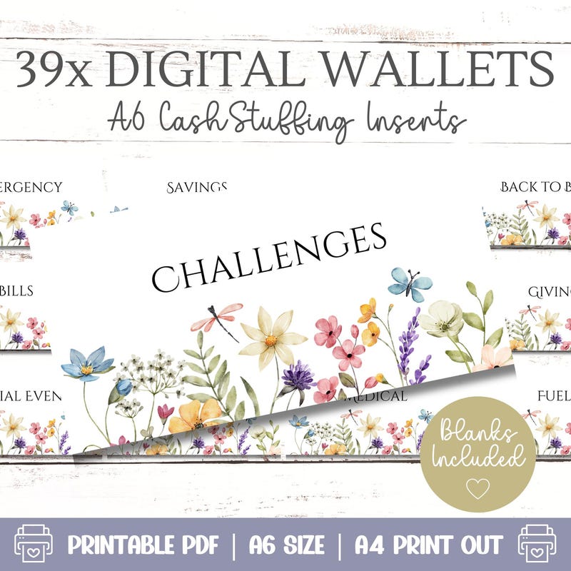 Flower Envelope Cash - Etsy UK