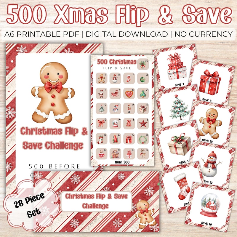 Christmas Saving Card - Etsy UK