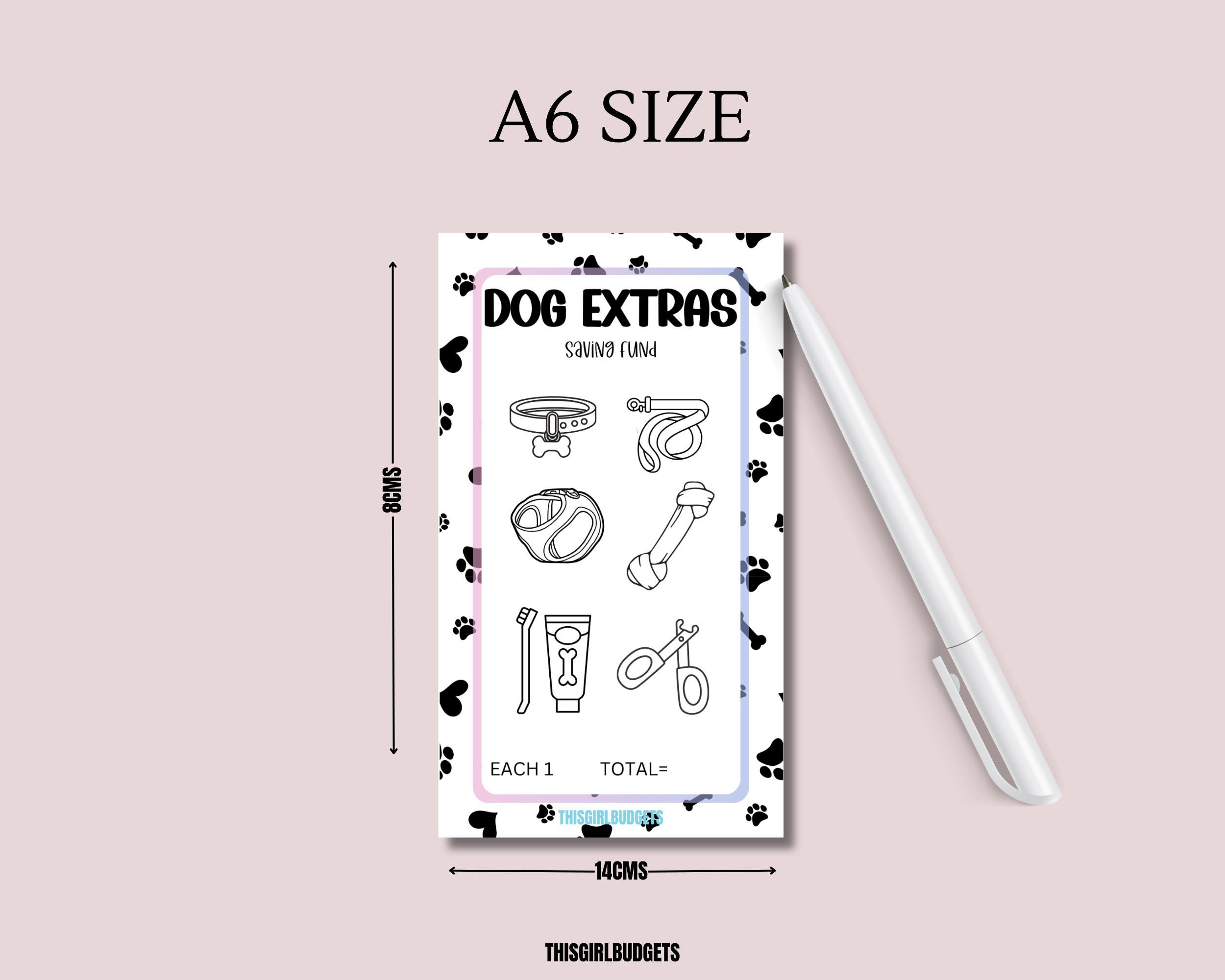 Dog Saving Bundle - A6 Printable PDF Challenges - Uk, Dollar, Euro ...
