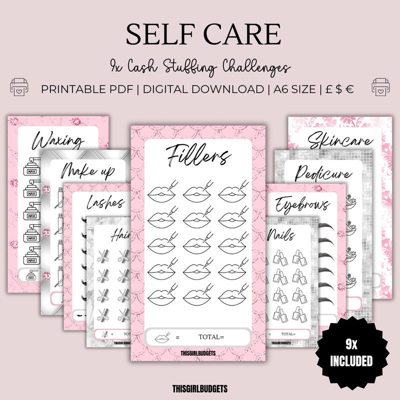 Self Care Money Tracker - Etsy