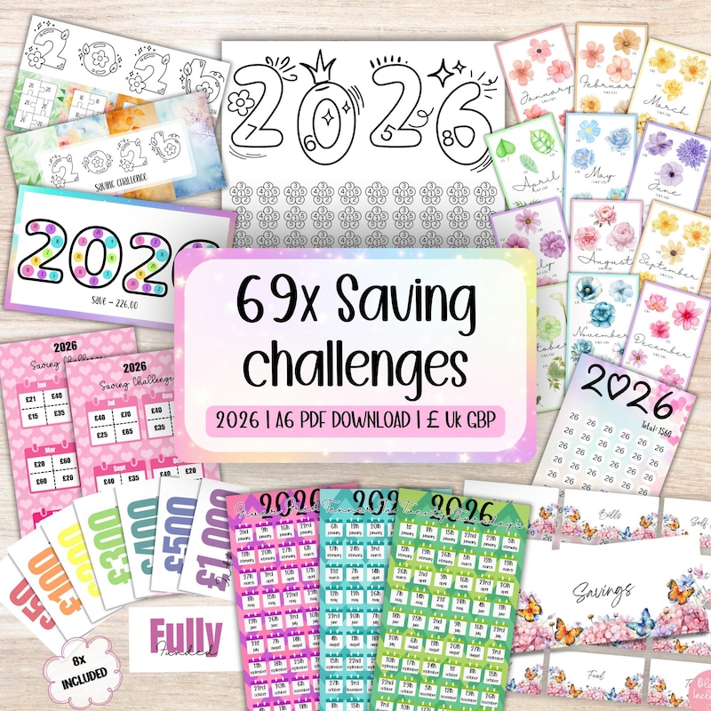 2026 Binders Budget - Etsy UK