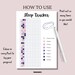 Sleep Tracker - PRINTABLE A4, US & A5 Journal Page, Bullet Dot Grid ...