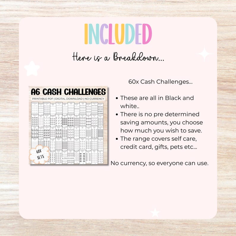 940x Cash Stuffing Mega Bundle | Savings Challenges, Budget Binder ...