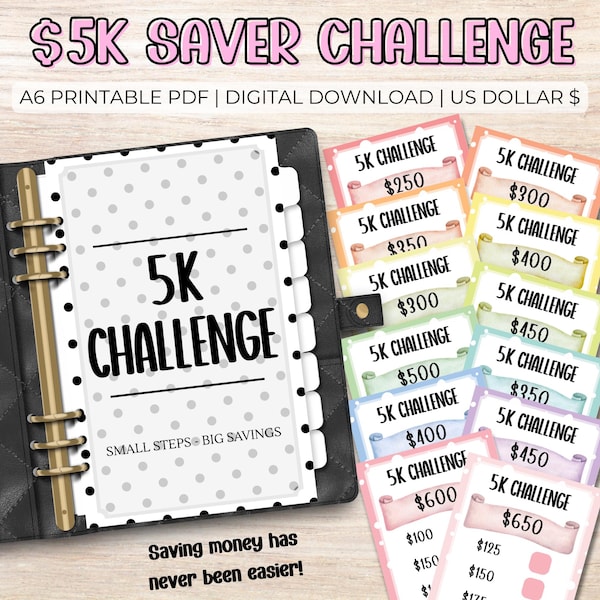 5 Dollar Challenge - Etsy